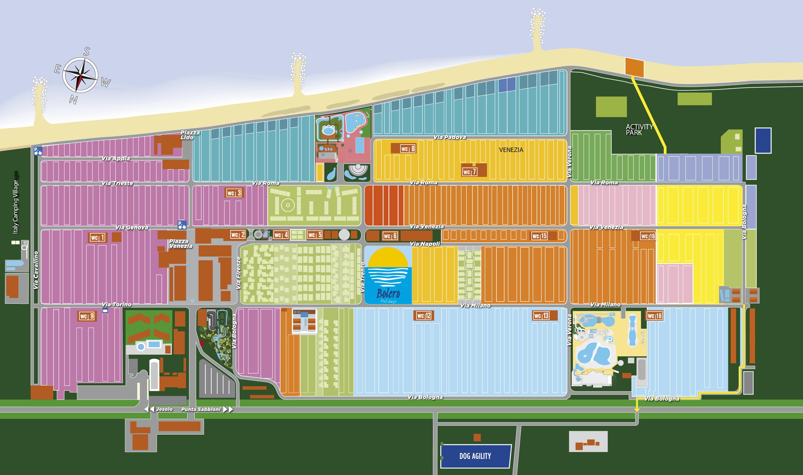 Union Lido | Mobile Home Family Holidays in Italy